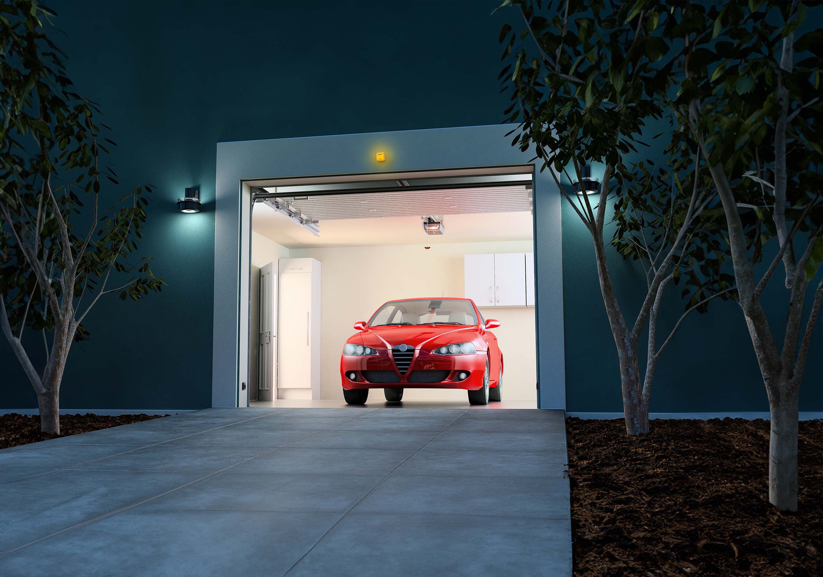 Automatismes pour portes de garage sectionnelles et basculantes