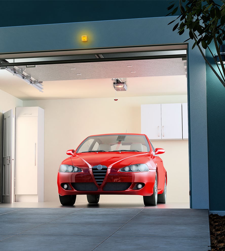 Automatismes pour portes de garage sectionnelles et basculantes